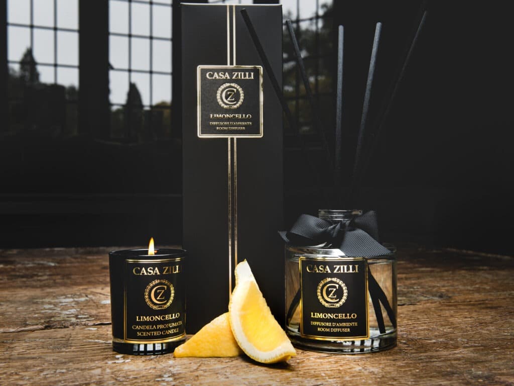 LIMONCELLO CANDLE 30cl - CASA ZILLI