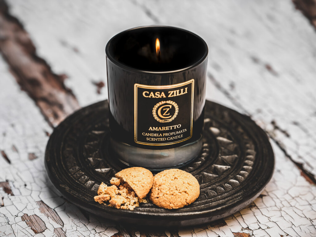 AMARETTO CANDLE 30cl - CASA ZILLI